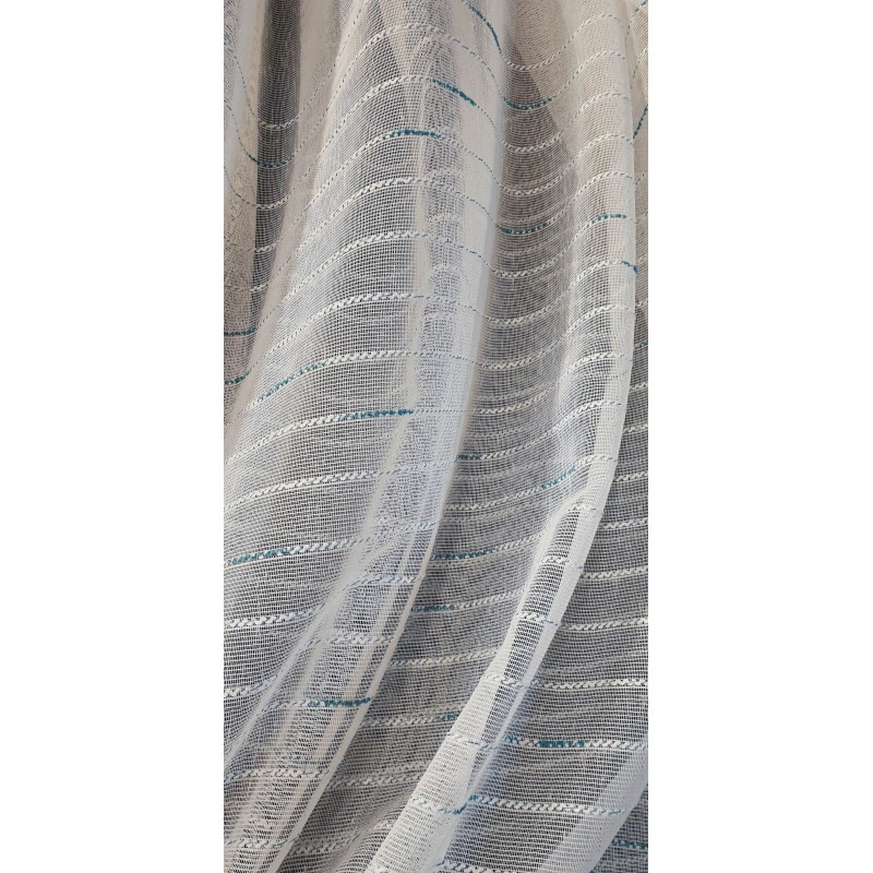 Baltos spalvos užuolaidos su raštu Spalvų grupės Mėlyna Pakabinimo ...